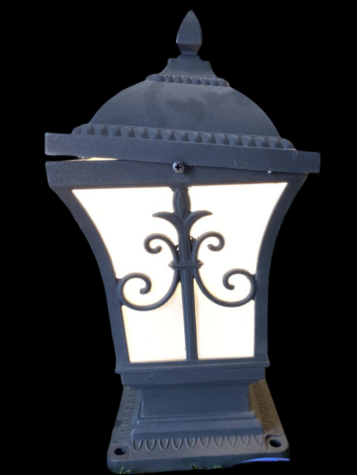 HAVELLS OUTDOOR ALUMINIUM DAI CASTING PILLER GATE LAMP WATERPROOF ...