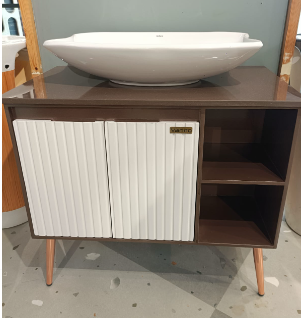 Wash Basin Vanity with Ceramic Washbasin With Table Top – You Construct