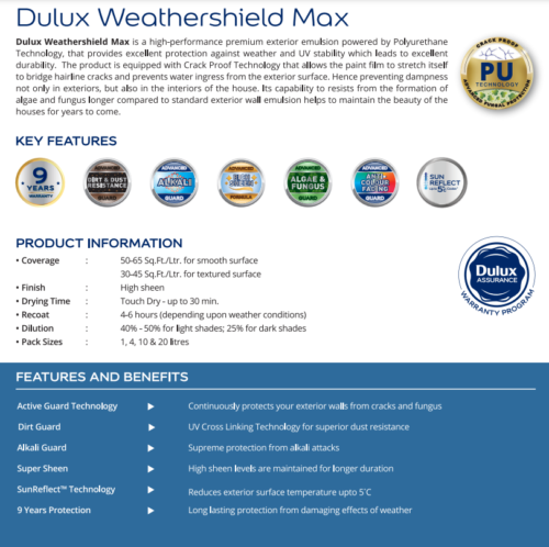 Dulux Weathershield Max – You Construct