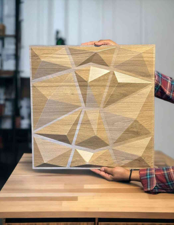 Mosaic Wall Highlighter/ 3D PVC Panel/ #01 Diamond W2 - You Construct