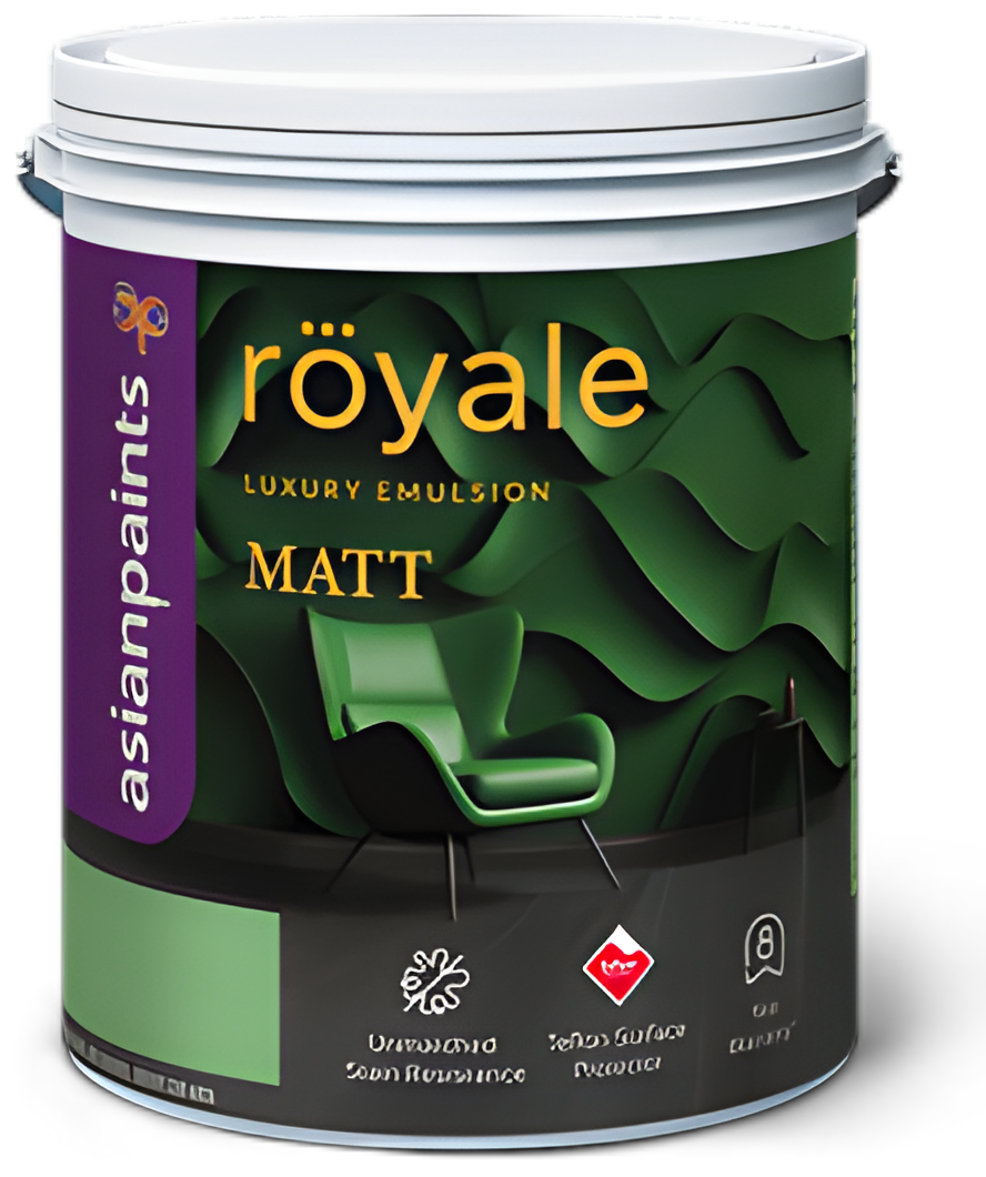 ASIAN PAINT ROYALE LUXURY EMVLSION PAINT IN WHAIT COLOUR 1 LT – You ...