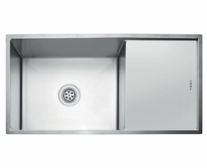 Sink/HANDMADE SINGLE BOWL SINKS WITH DRAIN BOARD /THE MAXIMUS ...
