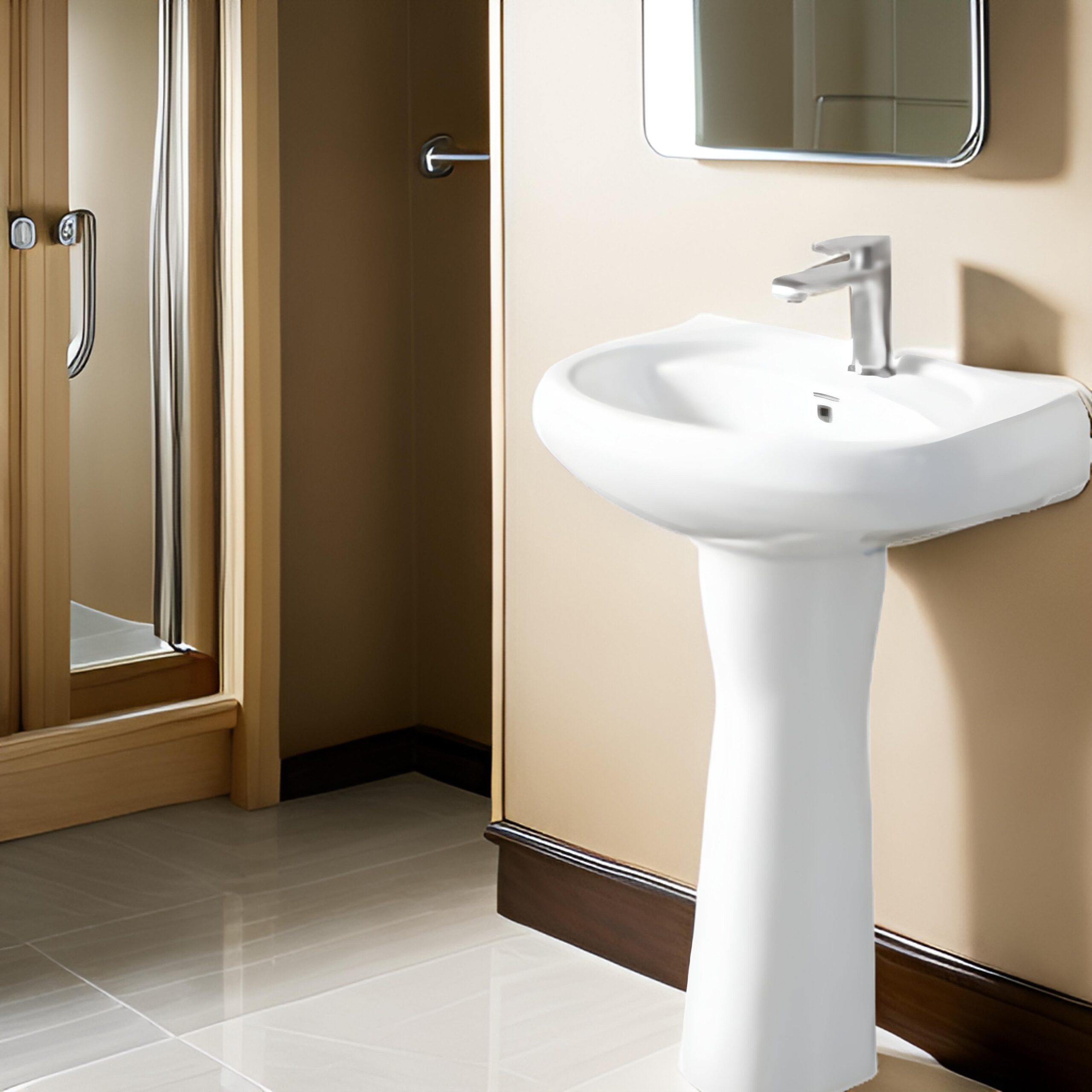 Basin With Full Pedestal / Pedestal Basin/GLORIA BASIN - You Construct