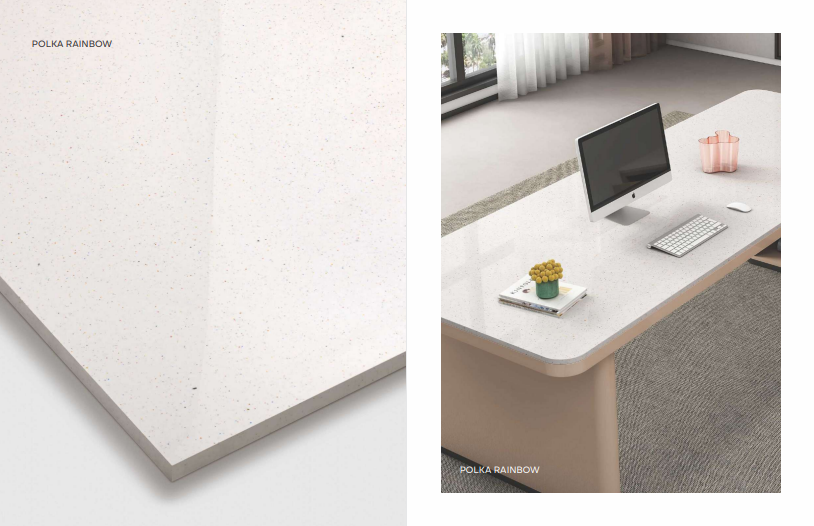 POLKA RAINBOW /LEEZO Collection/800x2400mm/15mm Thickness/ Glossy/ Full ...